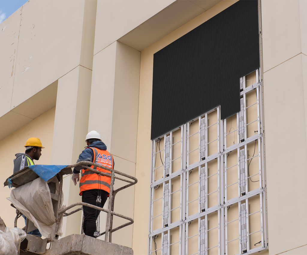 Capital Walk | Advertising LED Displays – Arab Security Group