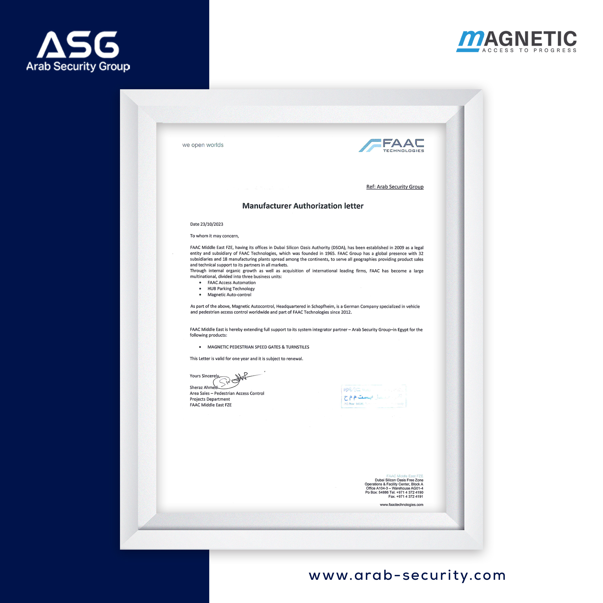 News – Arab Security Group